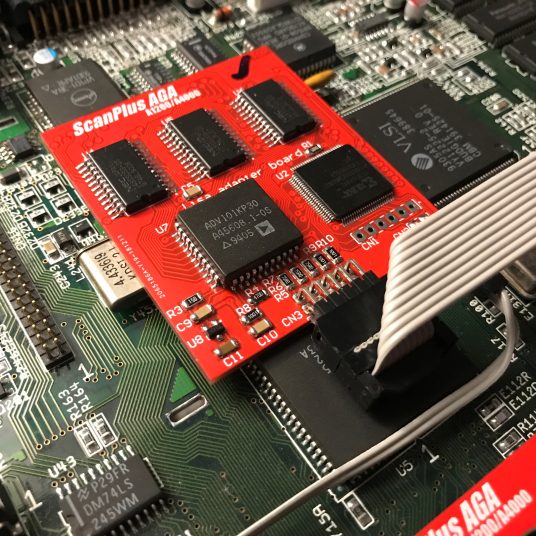 ScanPlus AGA – Amiga 1200 and Amiga 4000D Scandoubler