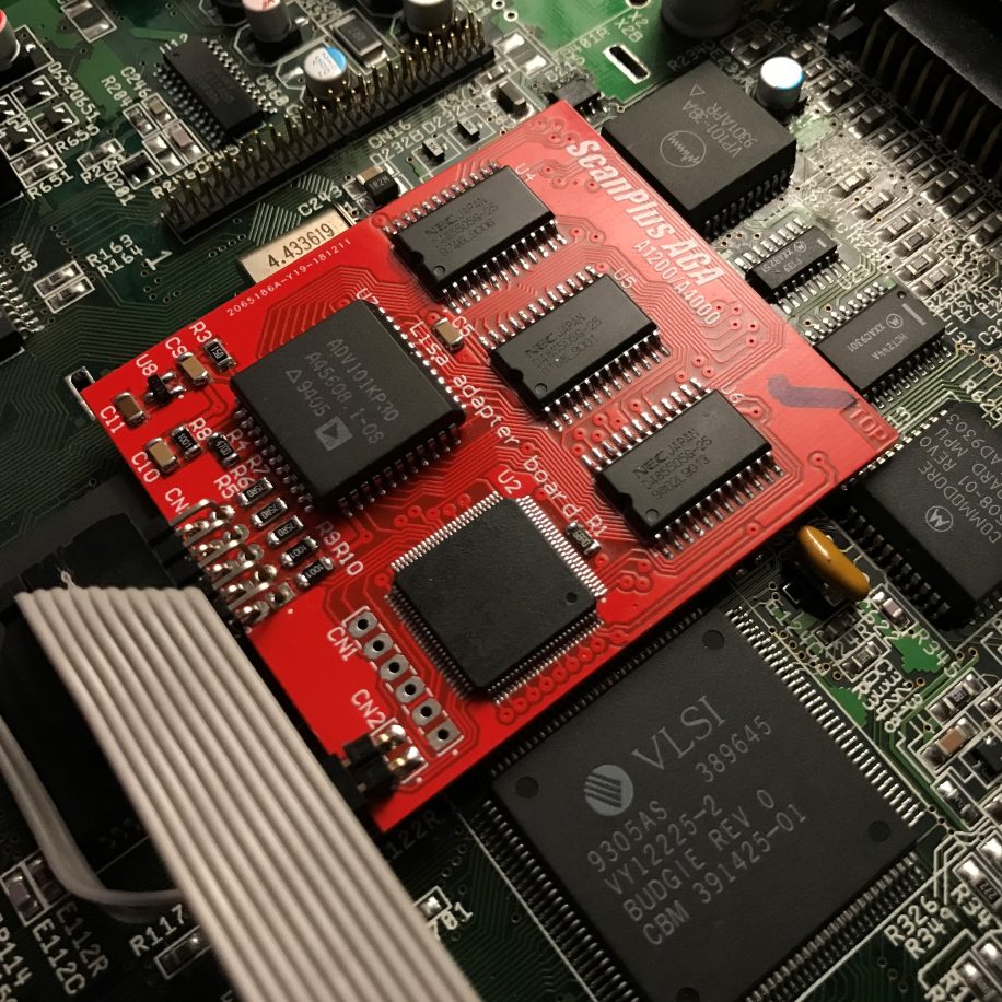 ScanPlus AGA – Amiga 1200 and Amiga 4000D Scandoubler