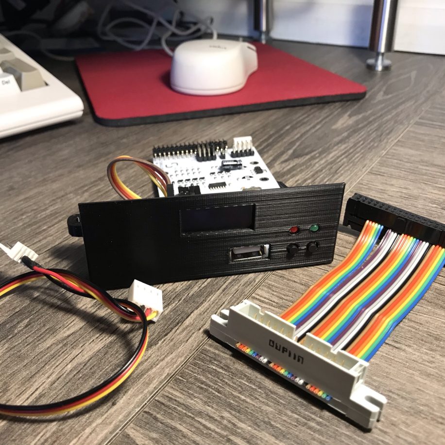 ZX Spectrum 128 +3 Gotek Drive, OLED, FlashFloppy