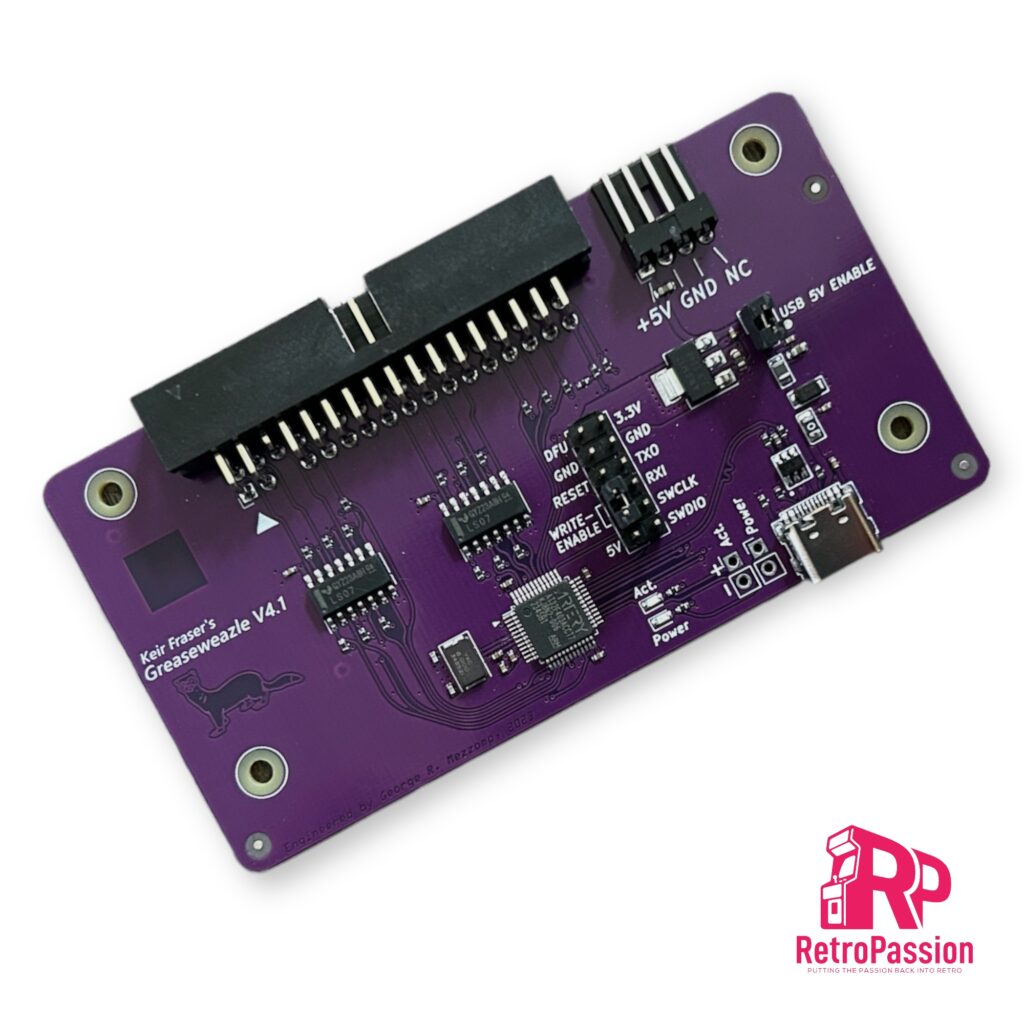 Greaseweazle V4.1 USB Floppy Adapter Flux Reader Writer