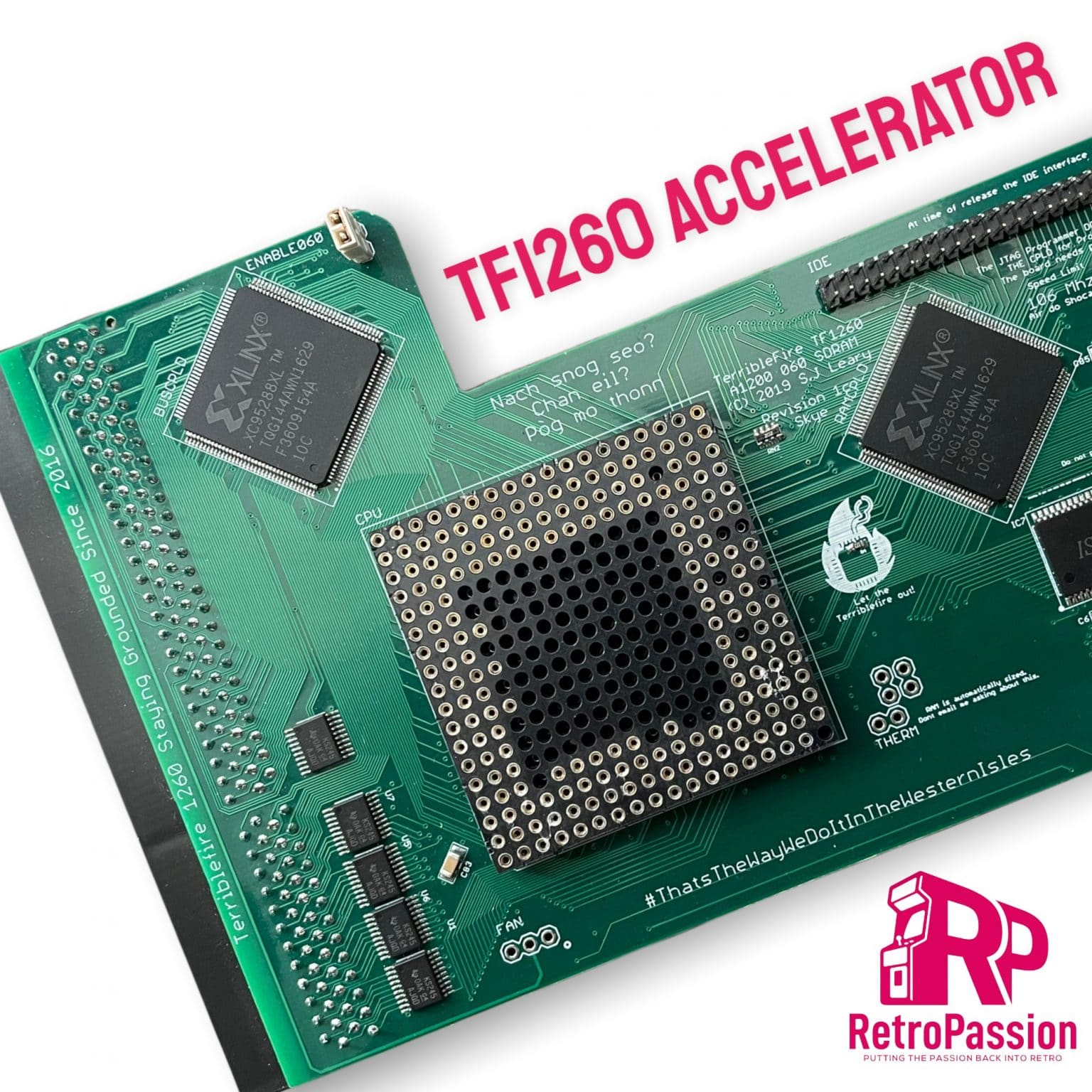 TF1260 A1200 Accelerator 68060 50MHz CPU/FPU/MMU