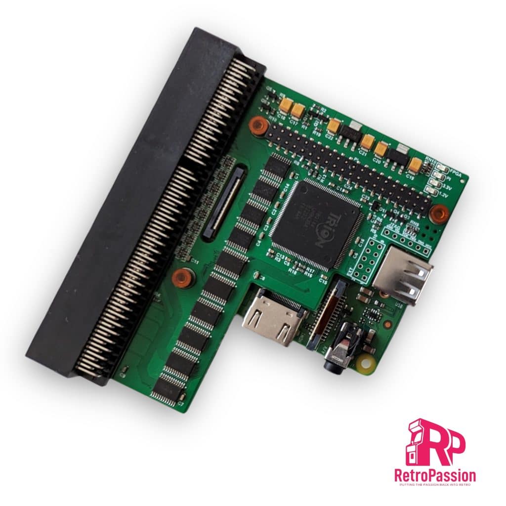 PiStorm32 Lite A1200 with RPi 3A+, 64Gb SD Card