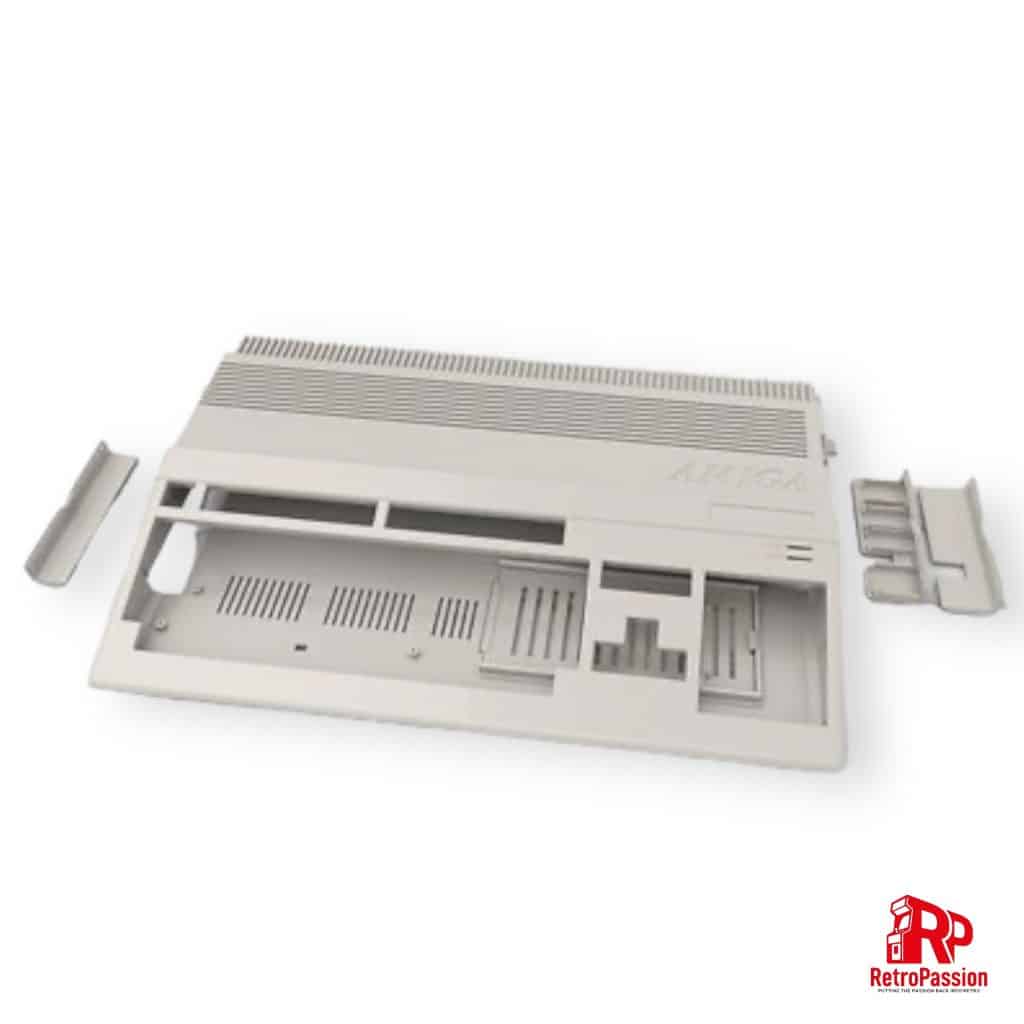 New Amiga A500 Case (Beige) with Black Keycaps (US Layout)